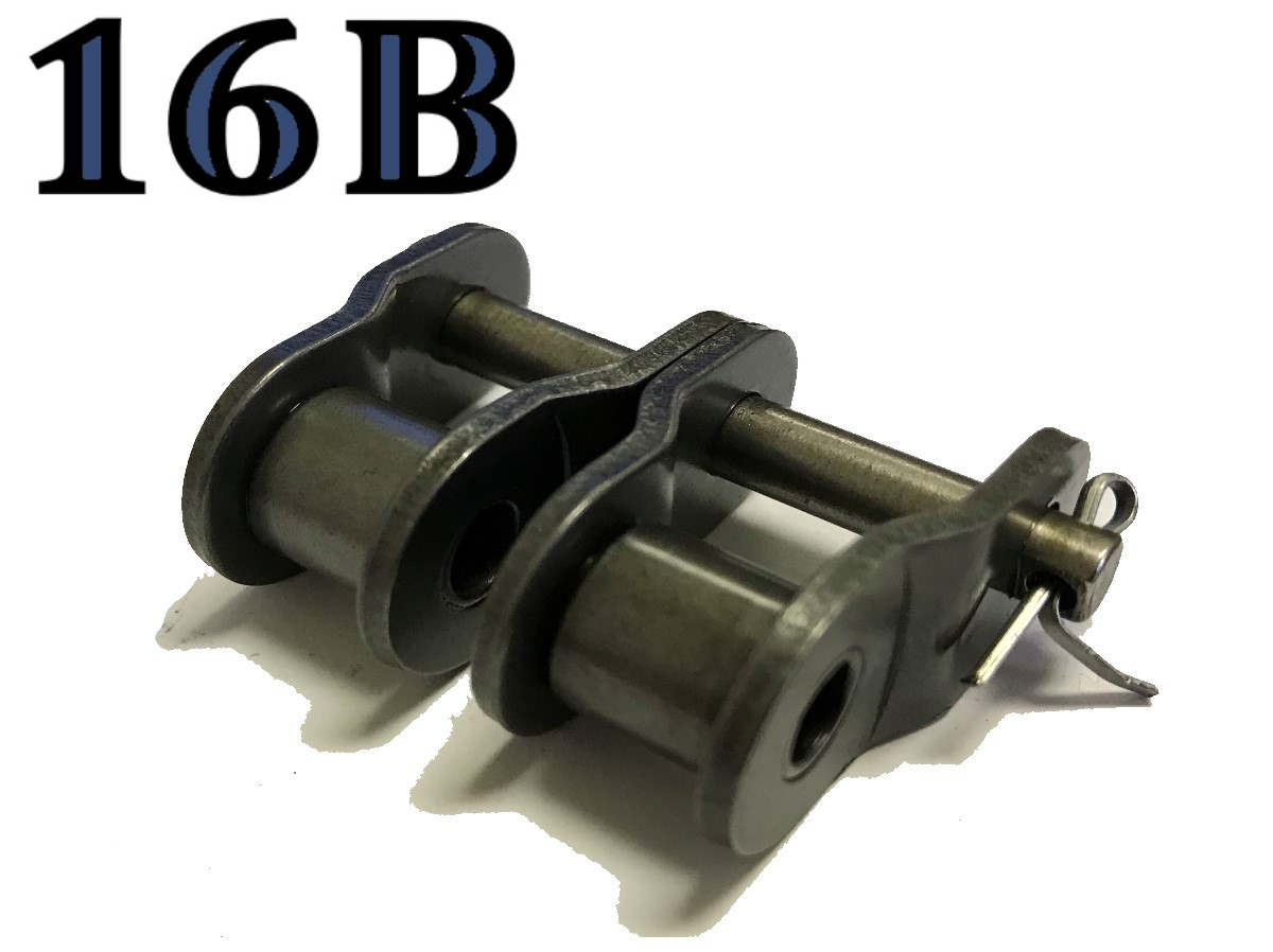 16B-2 DOUBLE STRAND ROLLER CHAIN OFFSET LINK *PACK OF 4* SAME DAY SHIP ...